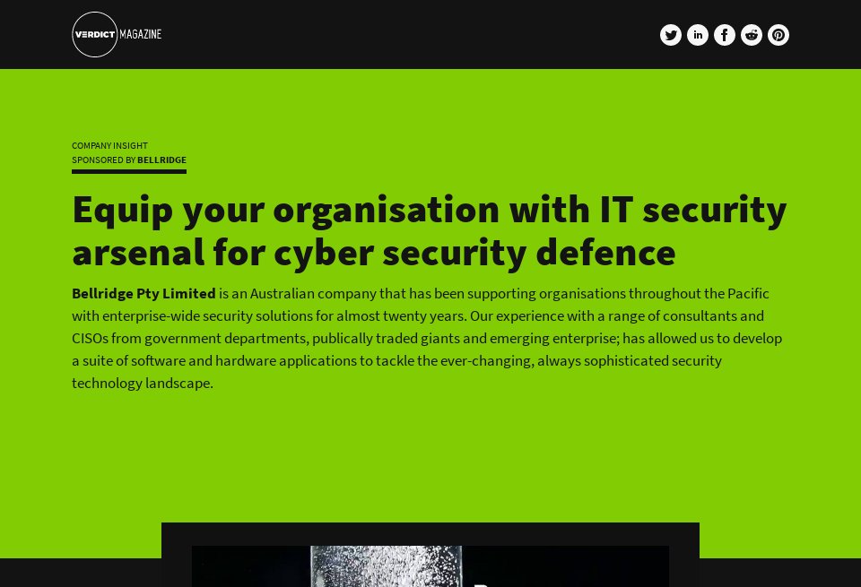 Orica - Verdict Magazine | Issue 4 | July 2020