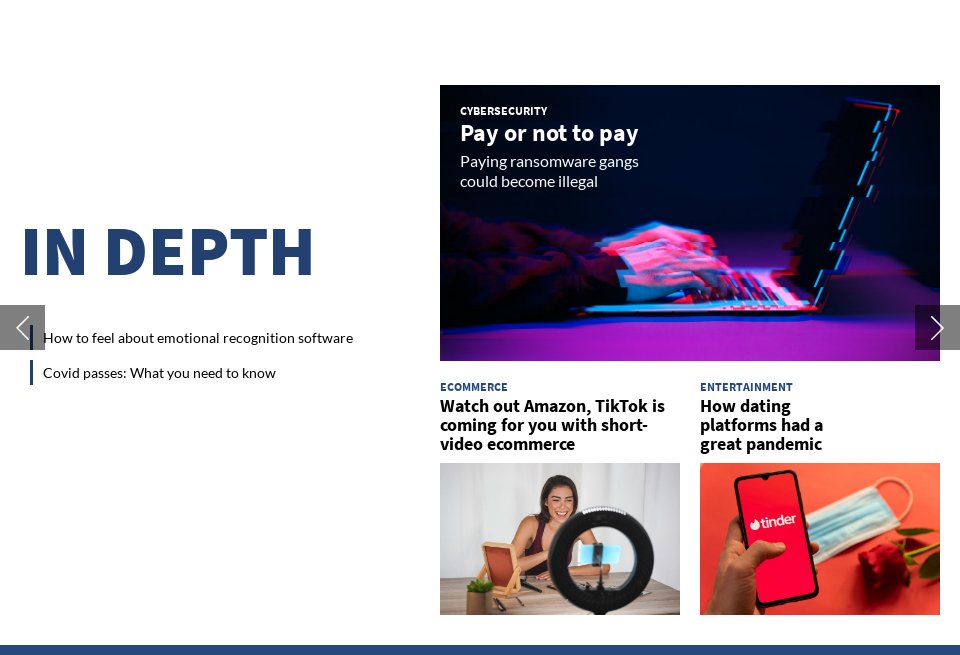 In Depth - Verdict Magazine | Issue 10 | July 2021