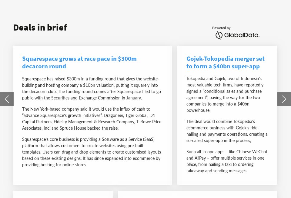 Deals in Brief - Verdict Magazine | Issue 8 | March 2021